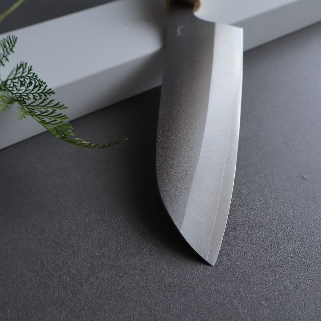Handmade Japanese Santoku Knife | VG5 Stainless Steel – Irasshai ...
