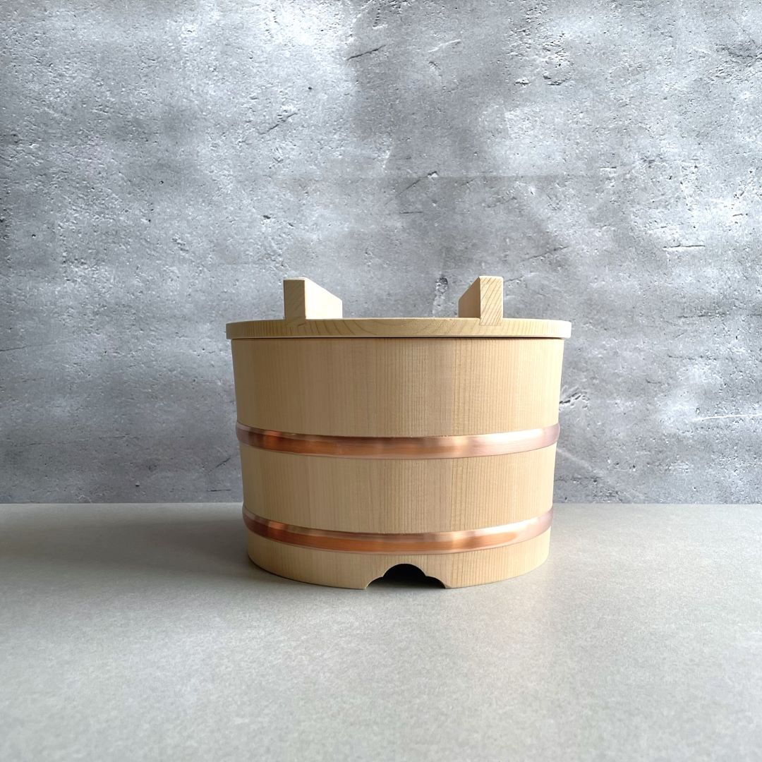 Ohitsu Rice Bucket | Hinoki wood rice container from Japan – Irasshai ...