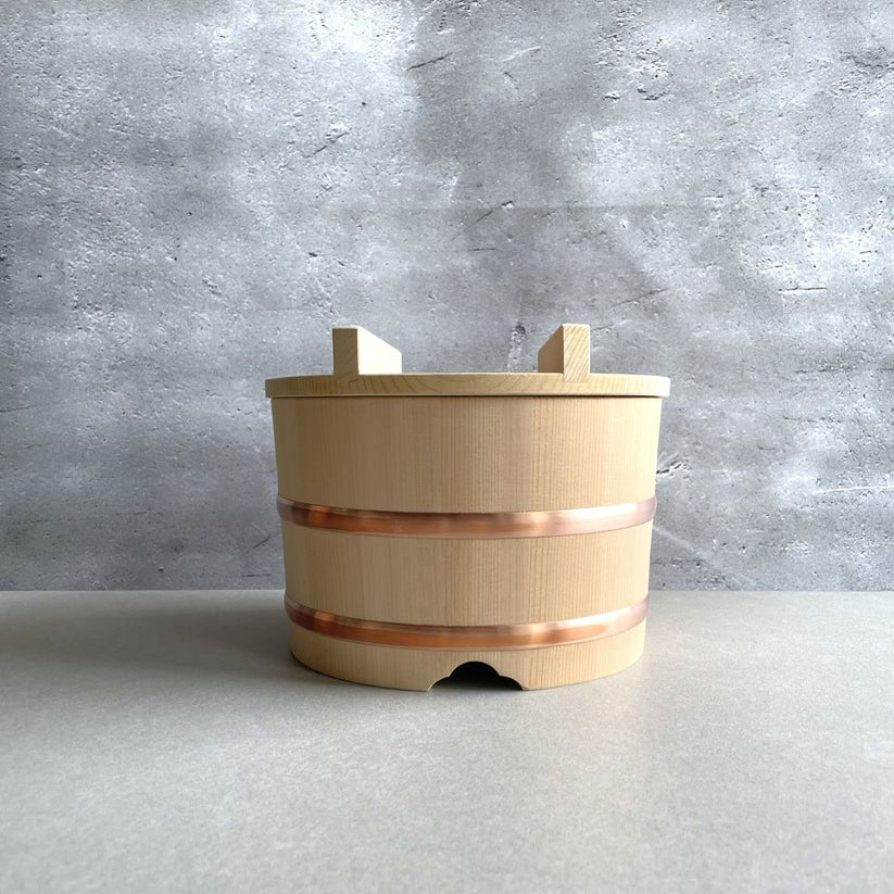 Ohitsu Rice Bucket | Hinoki wood rice container from Japan – Irasshai ...